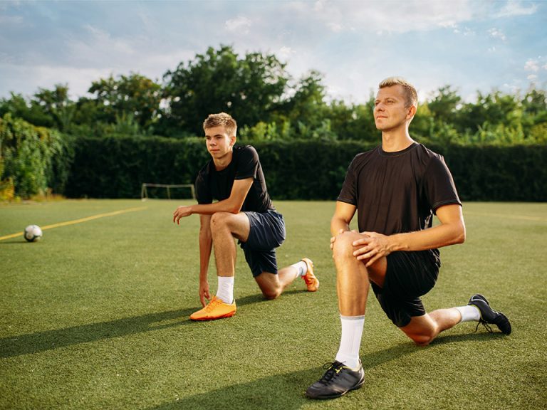 Soccer Stretches: Warm-Up and Stretching - PHLOX Fitness